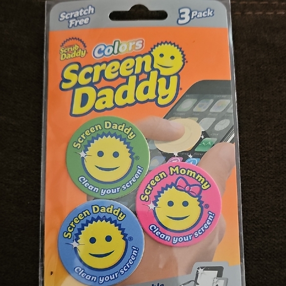 scrub daddy | Other | Scrub Daddy Screen Cleaner Set Blue Green Pink ...